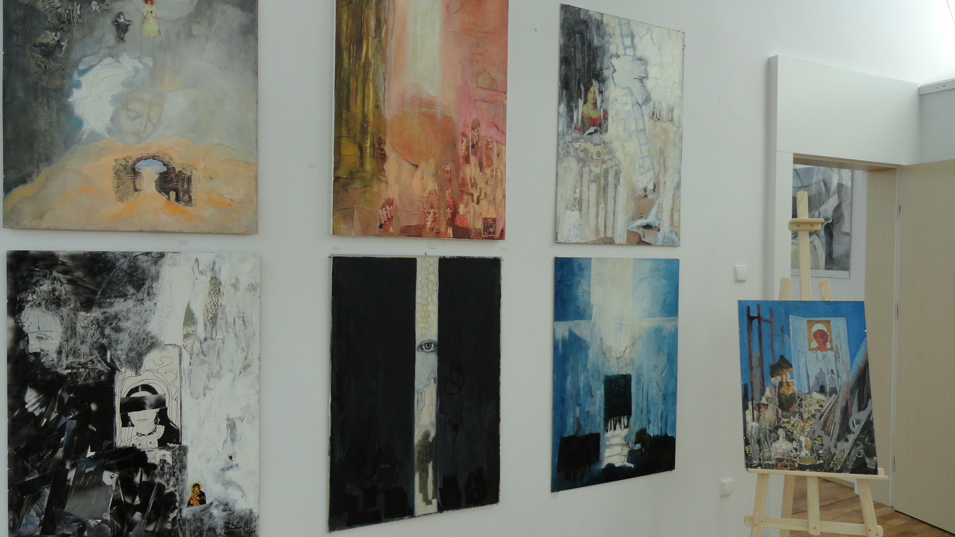 Dialog - Obrazy Elżbiety Bieńko-Kornackiej